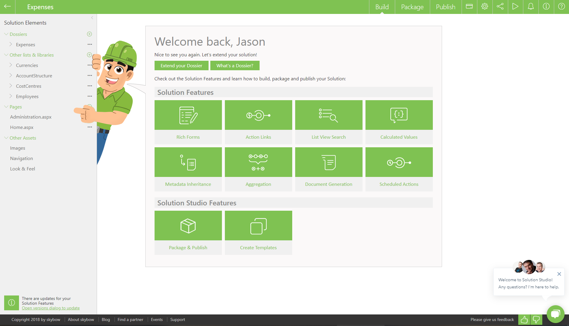 Skybow - Solution Develeopment Studio | innobit ag