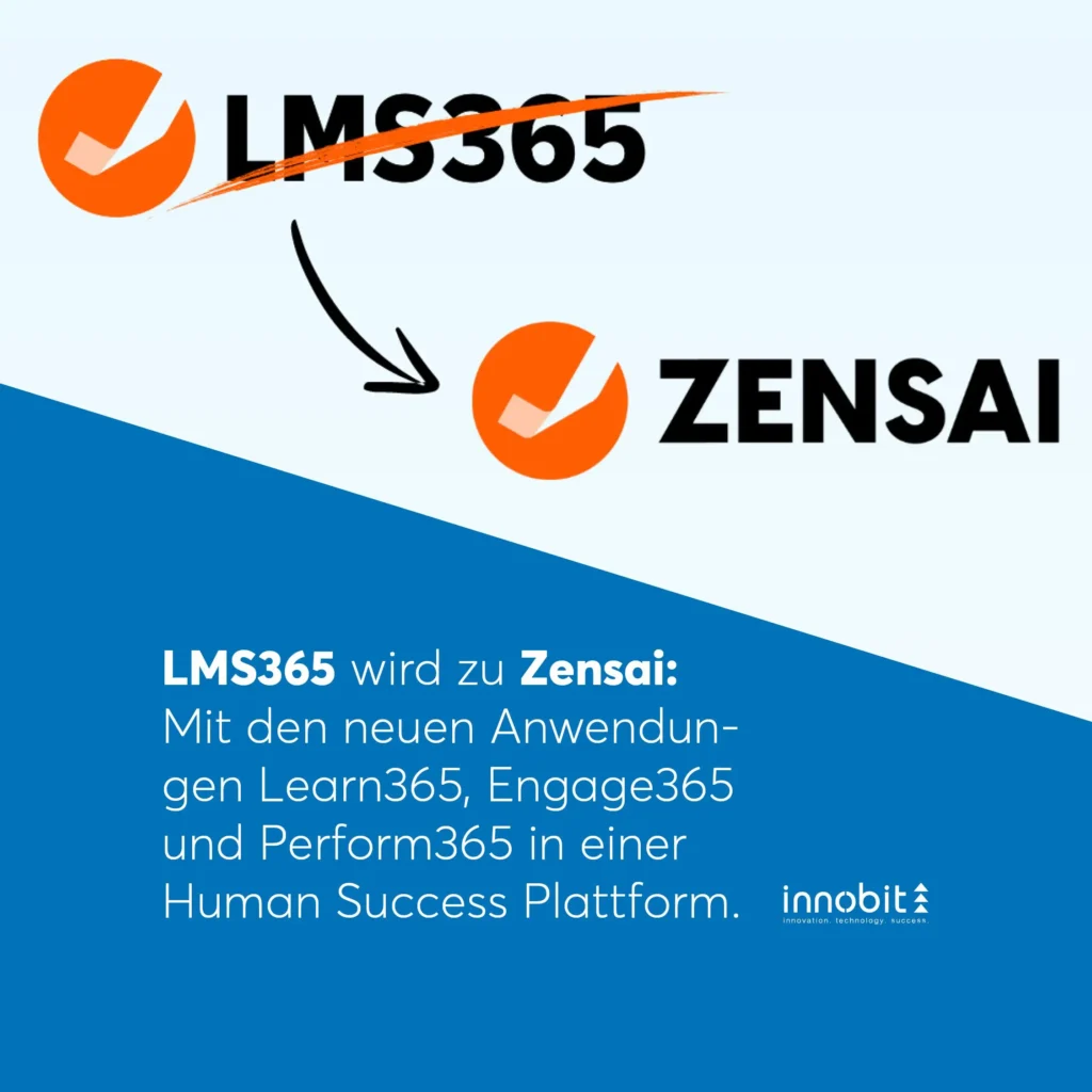 LMS365 wird zu Zensai | innobit ag