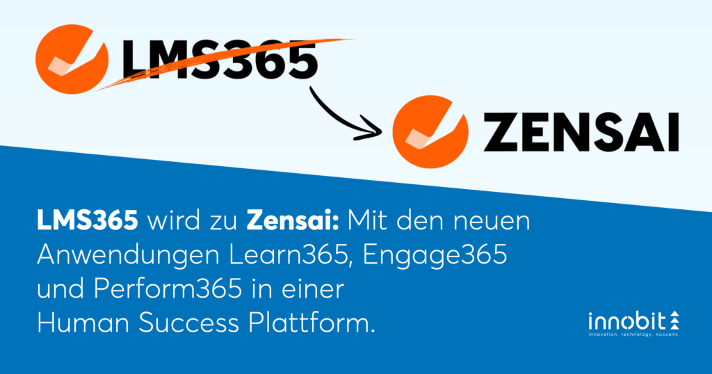 LMS365 wird zu Zensai | innobit ag