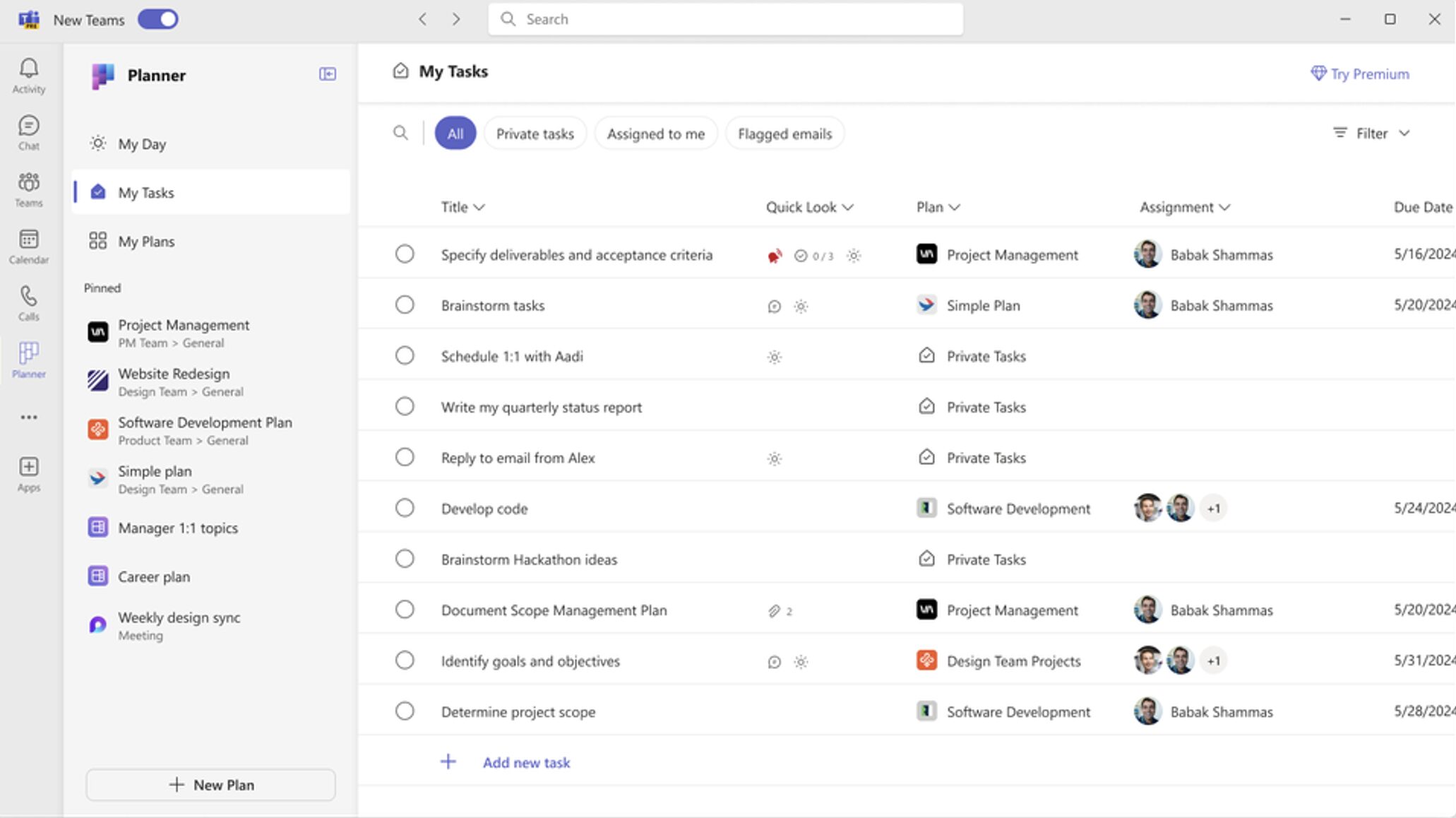 Wie schlägt sich der neue Microsoft Planner in MS Teams